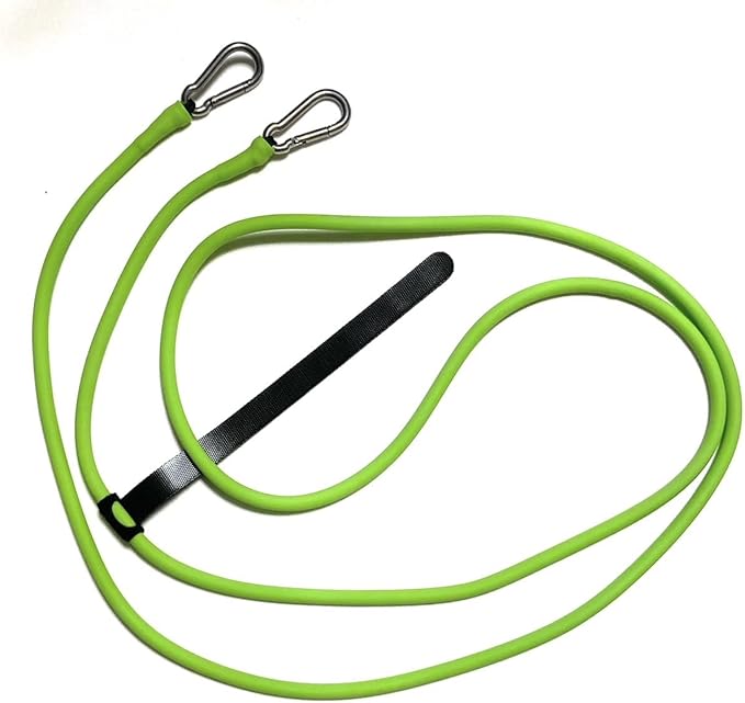 Amazon.com: Fishing Rod Safety Line Lanyard 200lb Tested Stainless ...