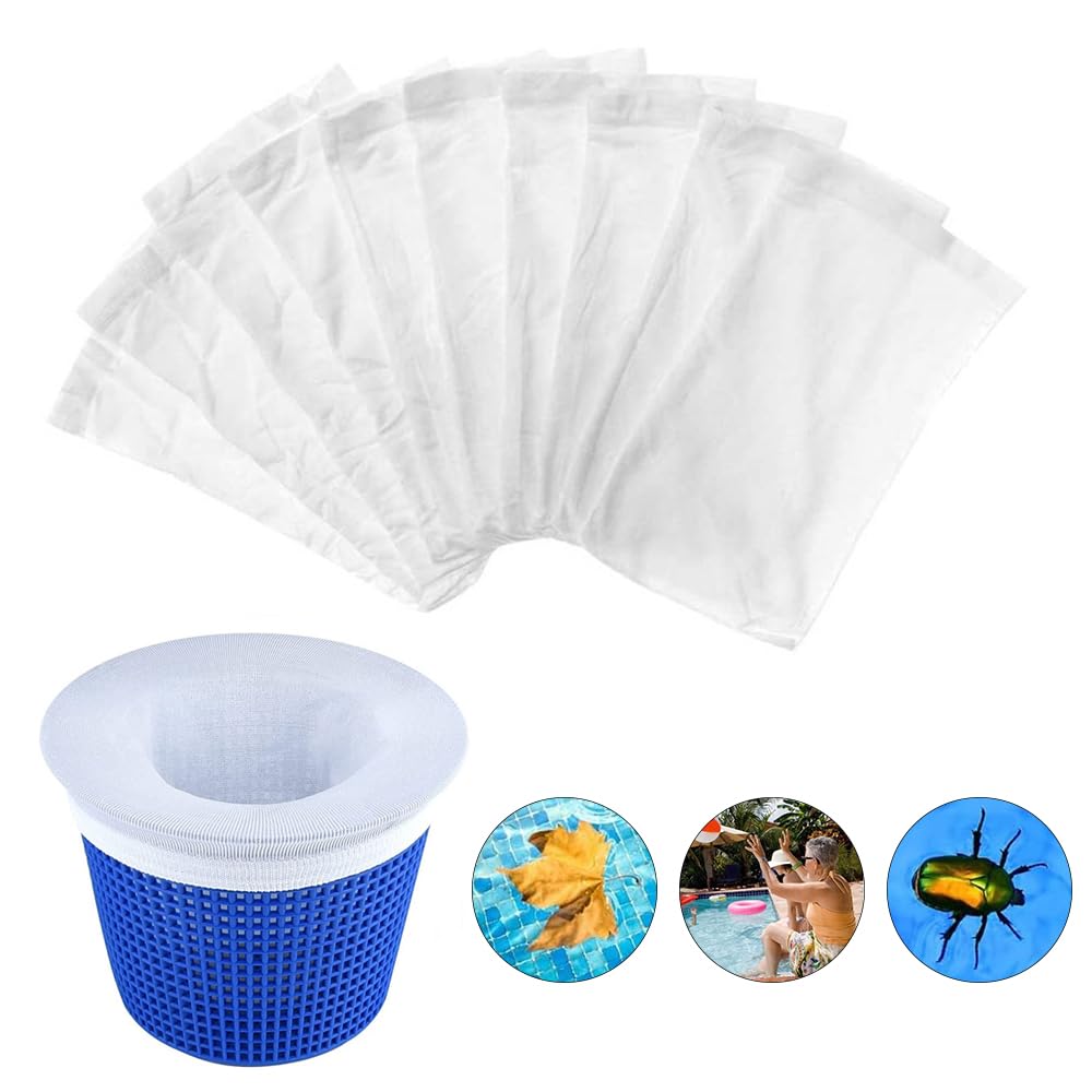 30 Pack of Swimming Pool Skimmer Socks Baskets,Skimmer Net Filter ...