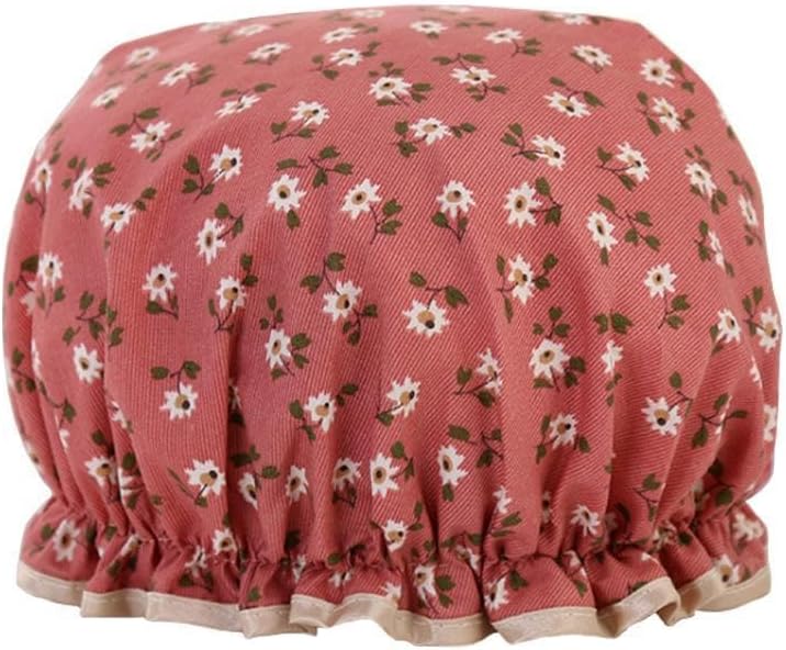 Amazon.com : Shower Caps, 3 PACK Bath Cap for Women Waterproof ...