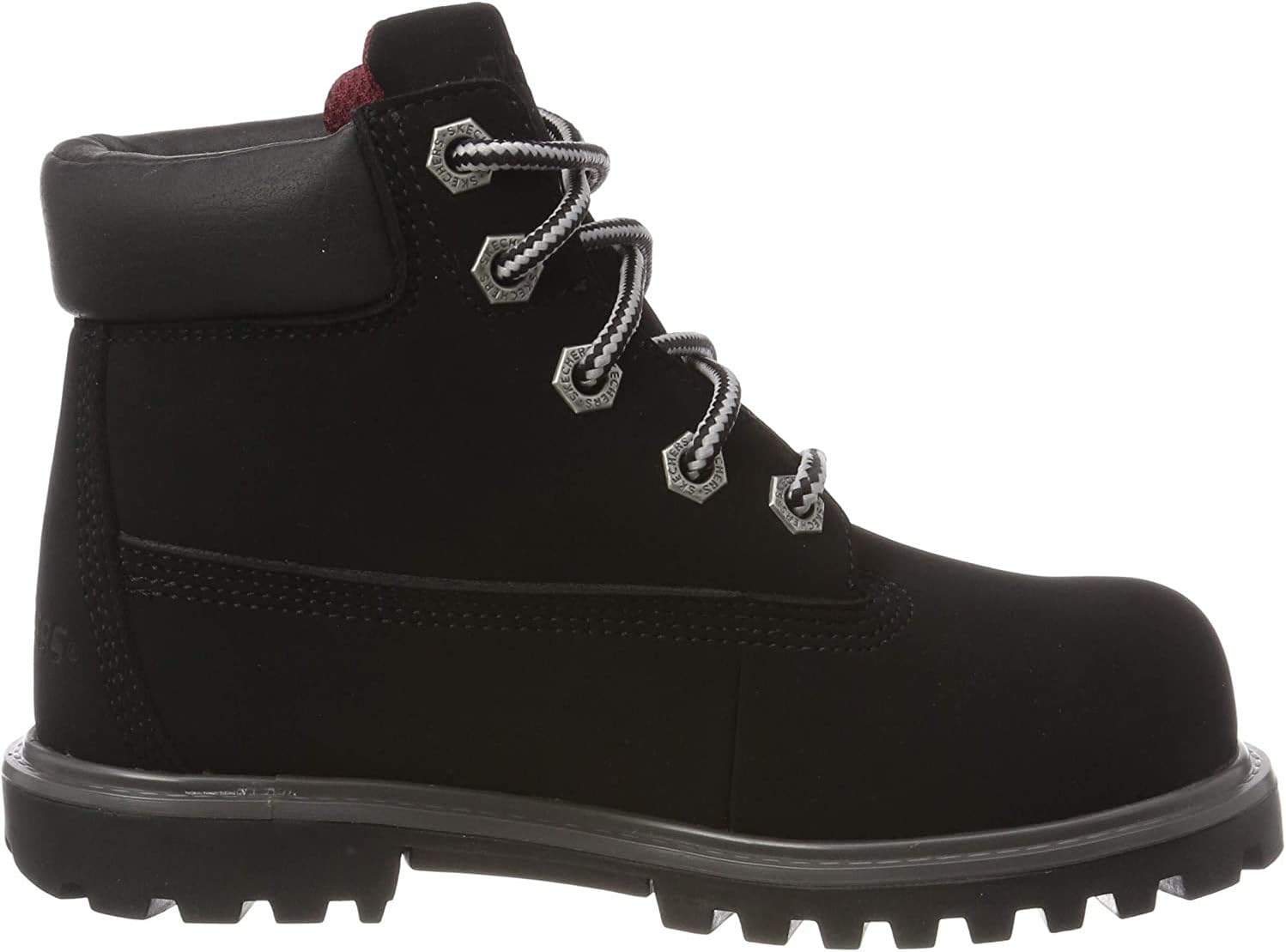 Amazon.com | Skechers Boys' Mecca Mitigate Ankle Boot,Black,US 10.5 M ...