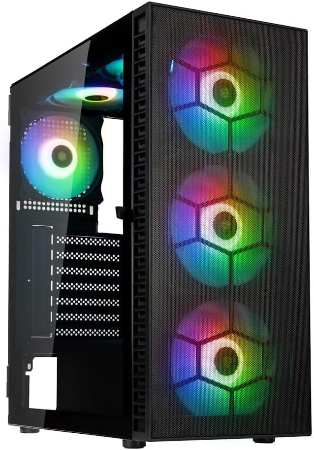ASC Gaming PC Tower: Ryzen 5 5600G - RTX3060 12GB Graphic Card - 16GB ...