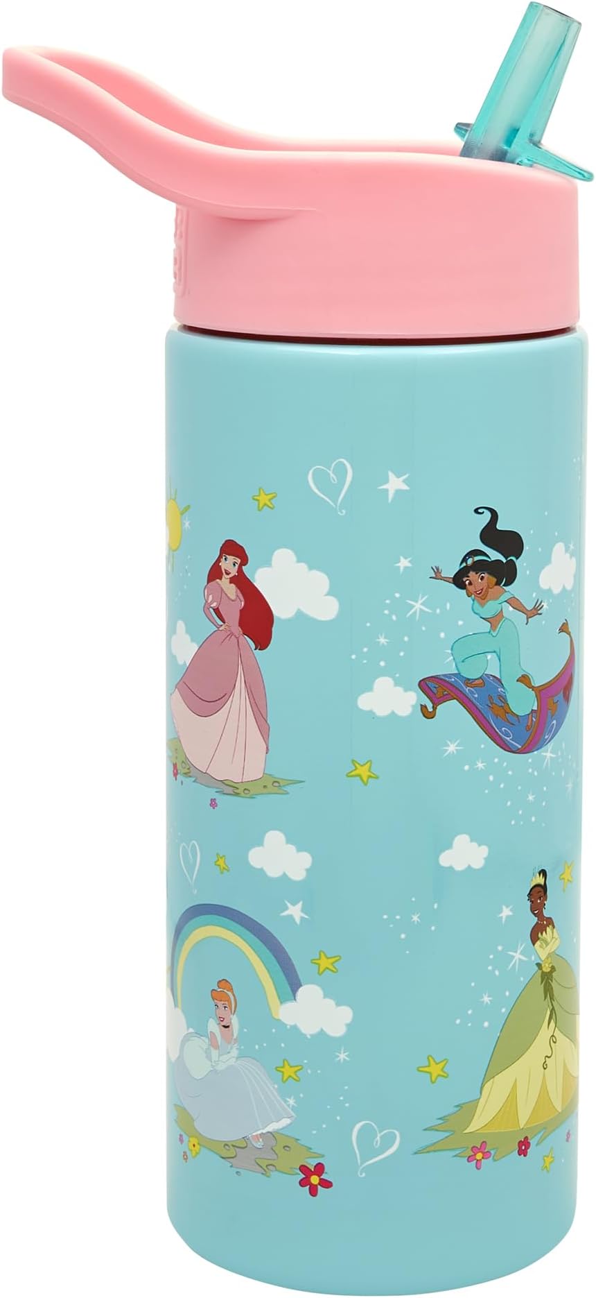 Disney Princess Stainless Steel Water Bottle 500ml – Official ...