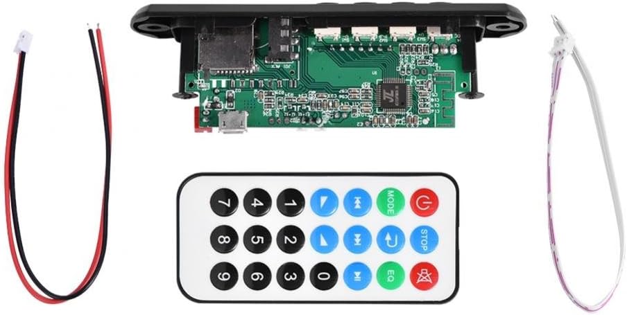Amazon.com: USB Bluetooth Board, MP3 Module with Remote, Bluetooth MP3 ...