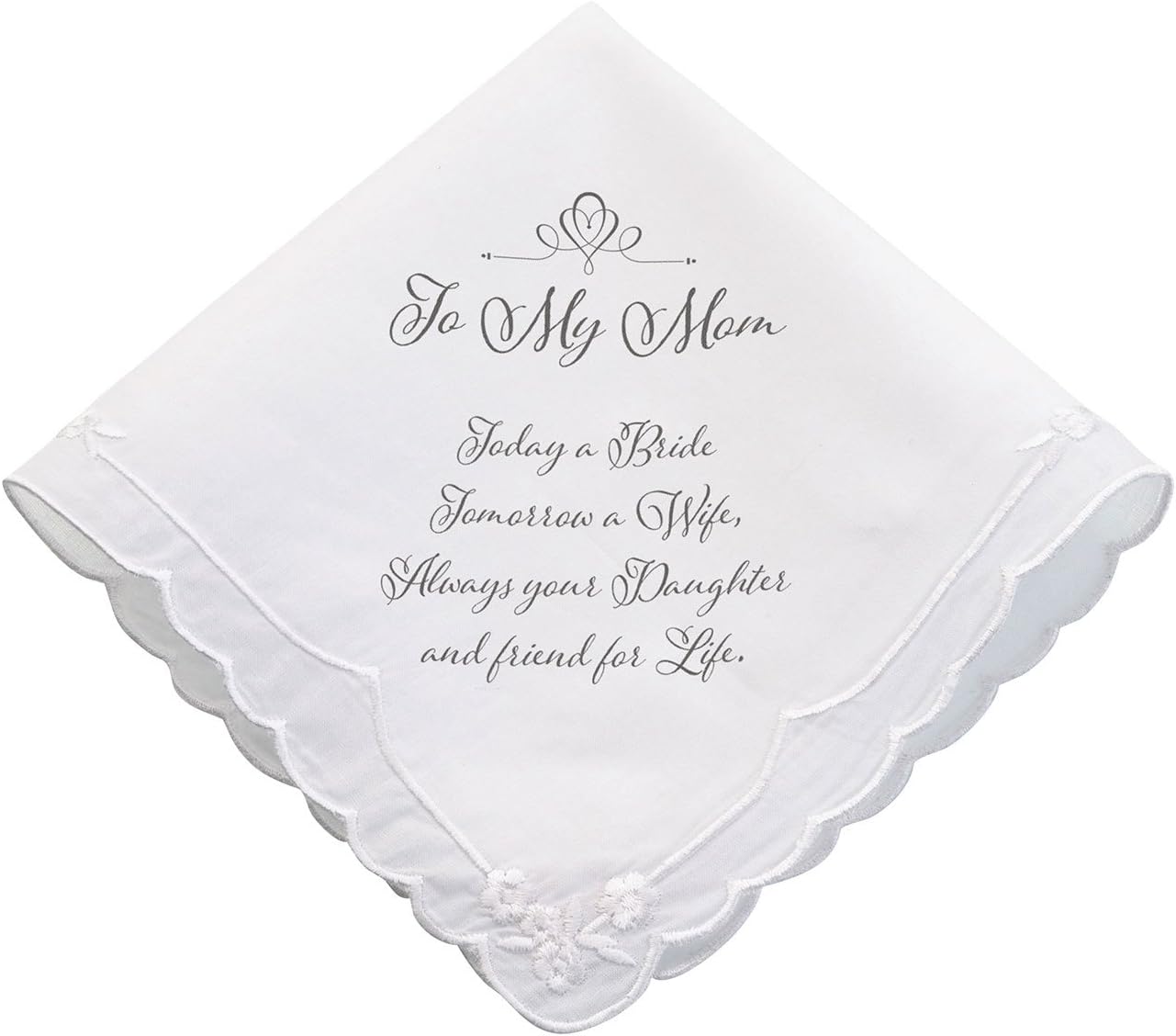 Amazon.com: Lillian Rose Mom Wedding Gift Keepsake Hankie : Clothing ...