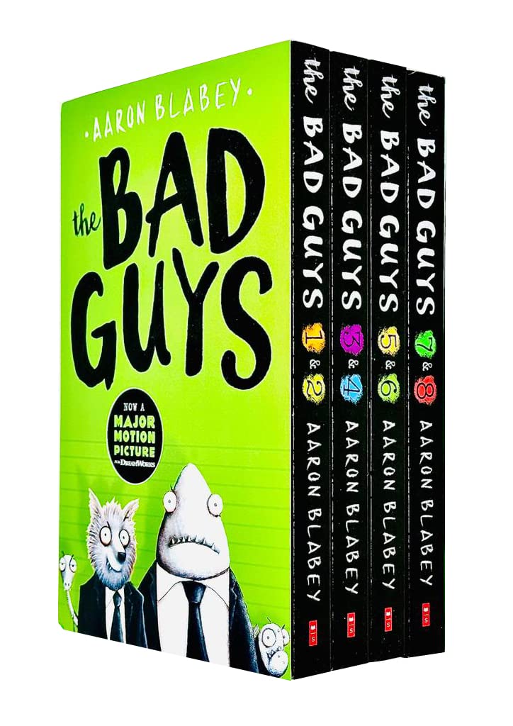 Amazon.com: The Bad Guys Episodes 1-8 Collection 4 Books Set by Aaron ...