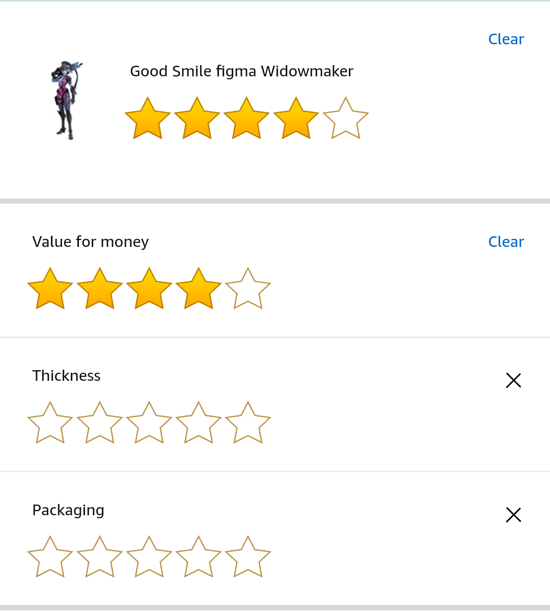 Amazon.com: Good Smile Company figma Widowmaker : Toys & Games