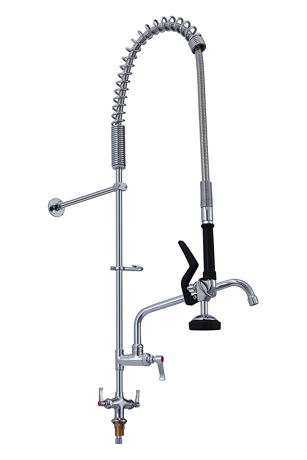 Buy Commercial High-Pressure Kitchen Pre-Rinse Taps Pull-Down Sprayer ...