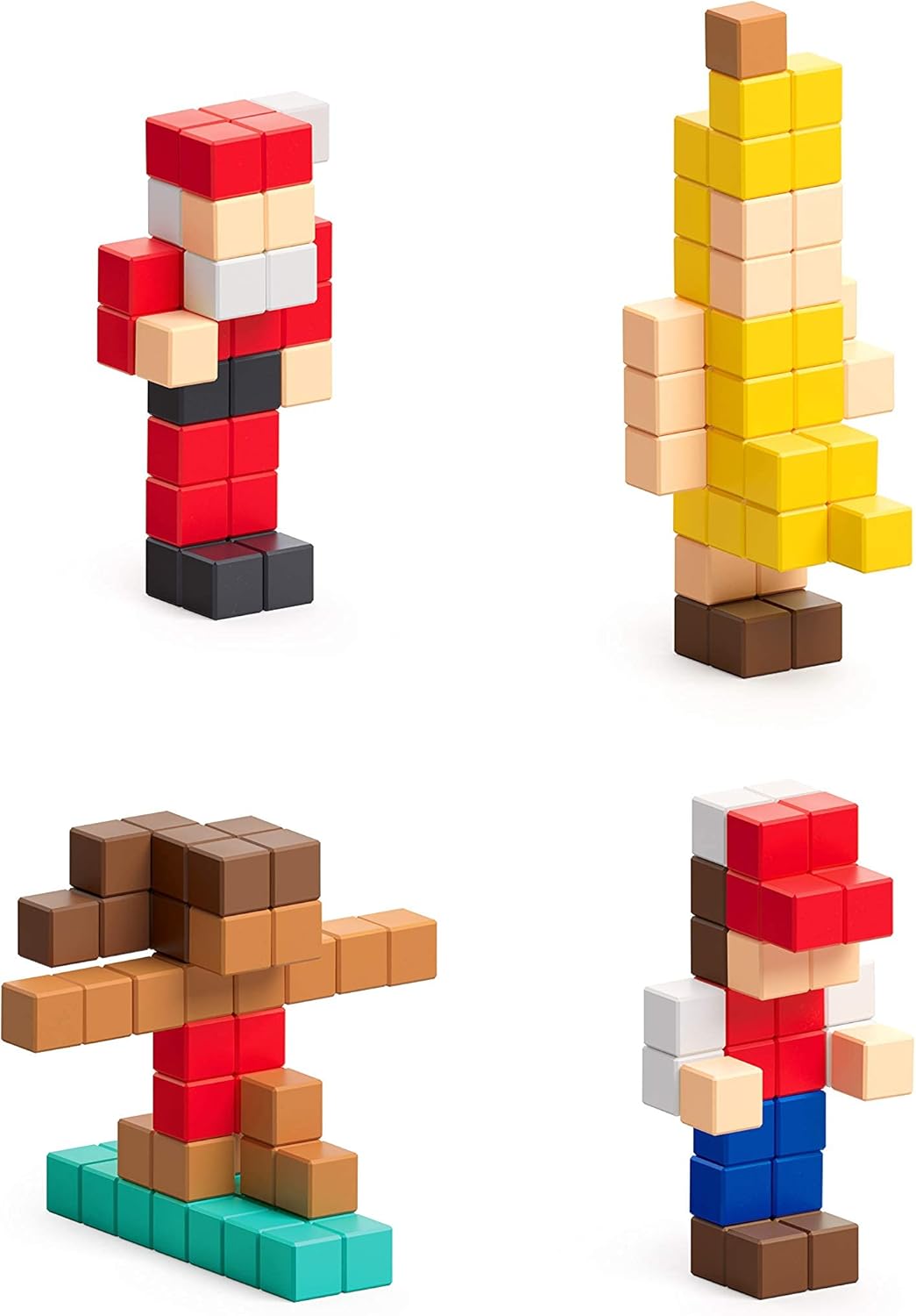 PIXIO Mini Figures Surprise Series Magnetic Blocks Set with Free App ...