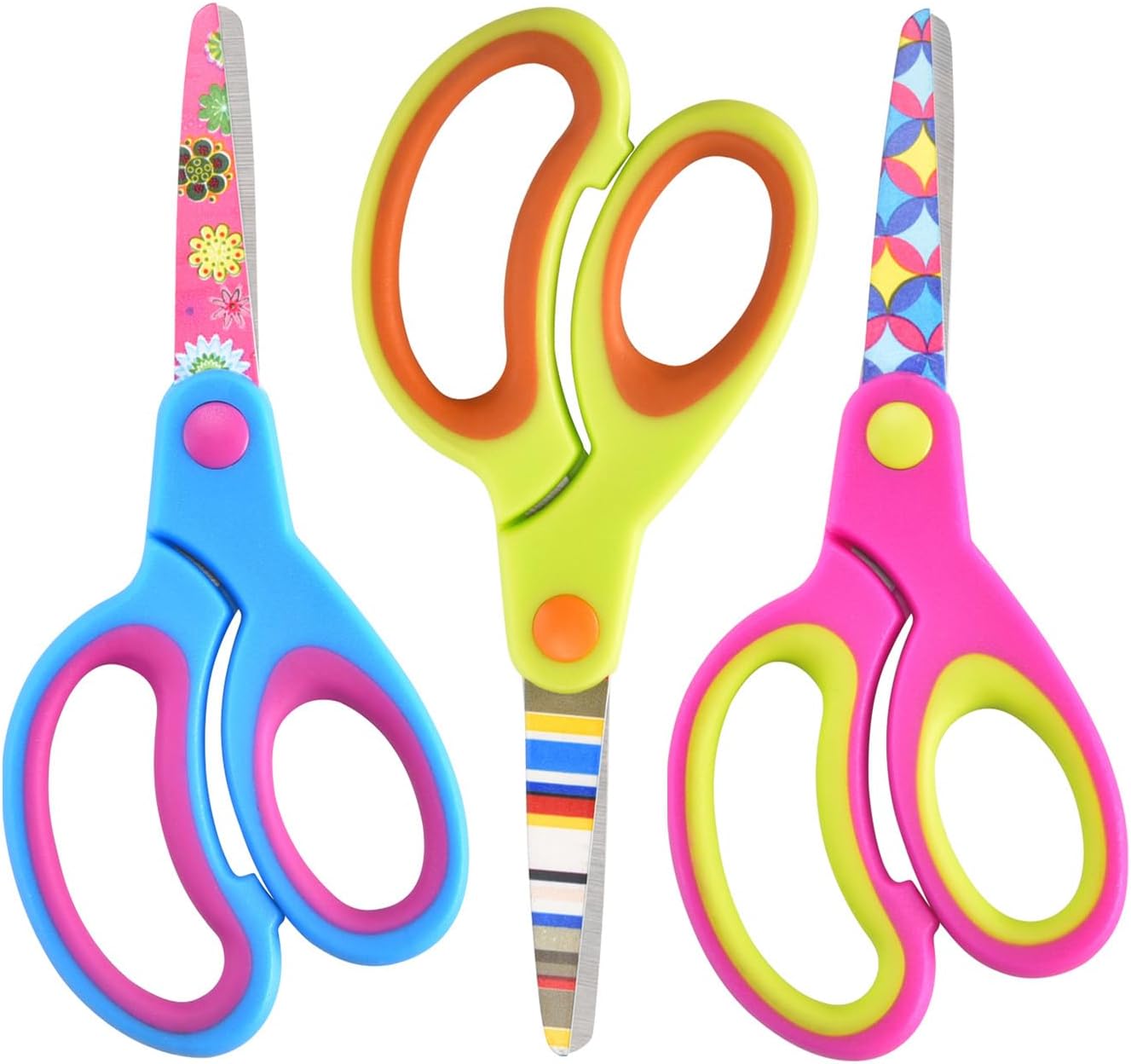 Amazon.com: Westcott 16454 Right- and Left-Handed Scissors, Kids ...