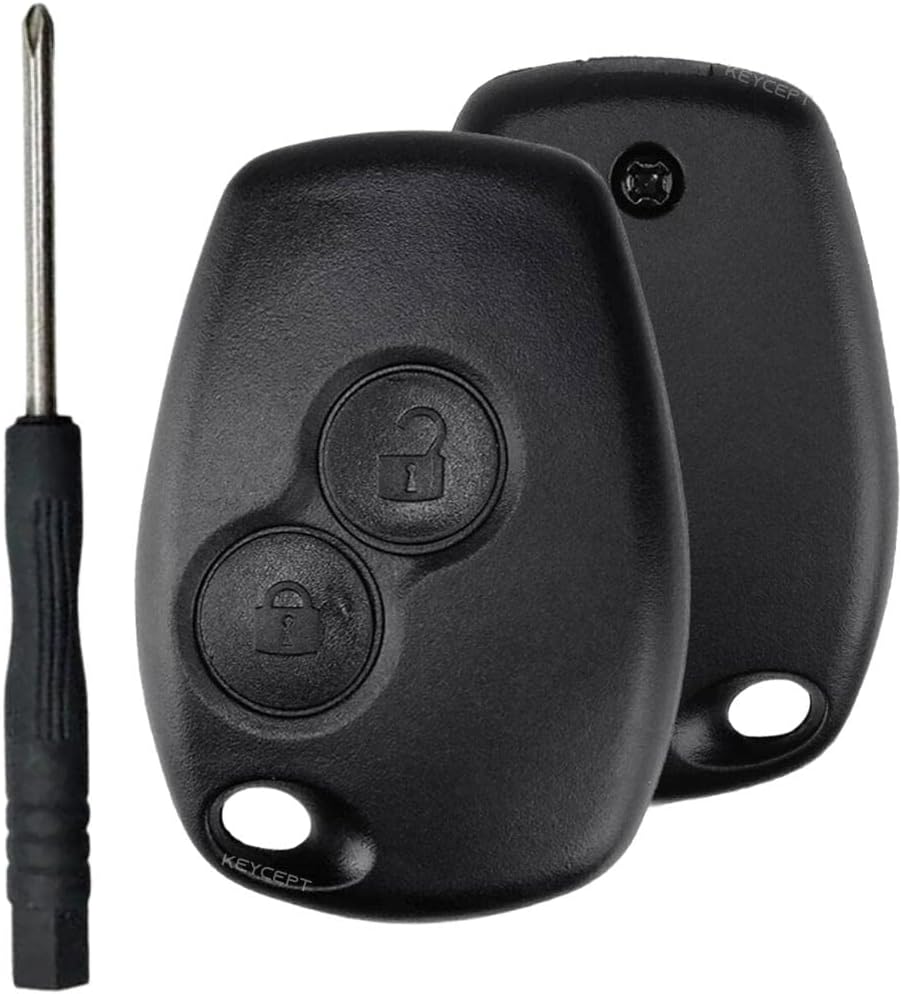 Keycept™ Renault 2 Button Remote Car Shell/Case/Body for Logan, Duster ...