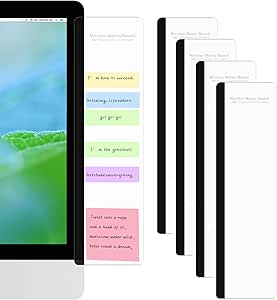 Amazon.com : Monitor Memo Board - Multifunction Computer Monitor Memo ...
