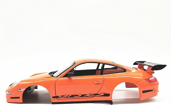 1:28 Car Body Shell 98mm Wheelbase for Porsche 911 Mini-Q Mini-D WLtoys ...