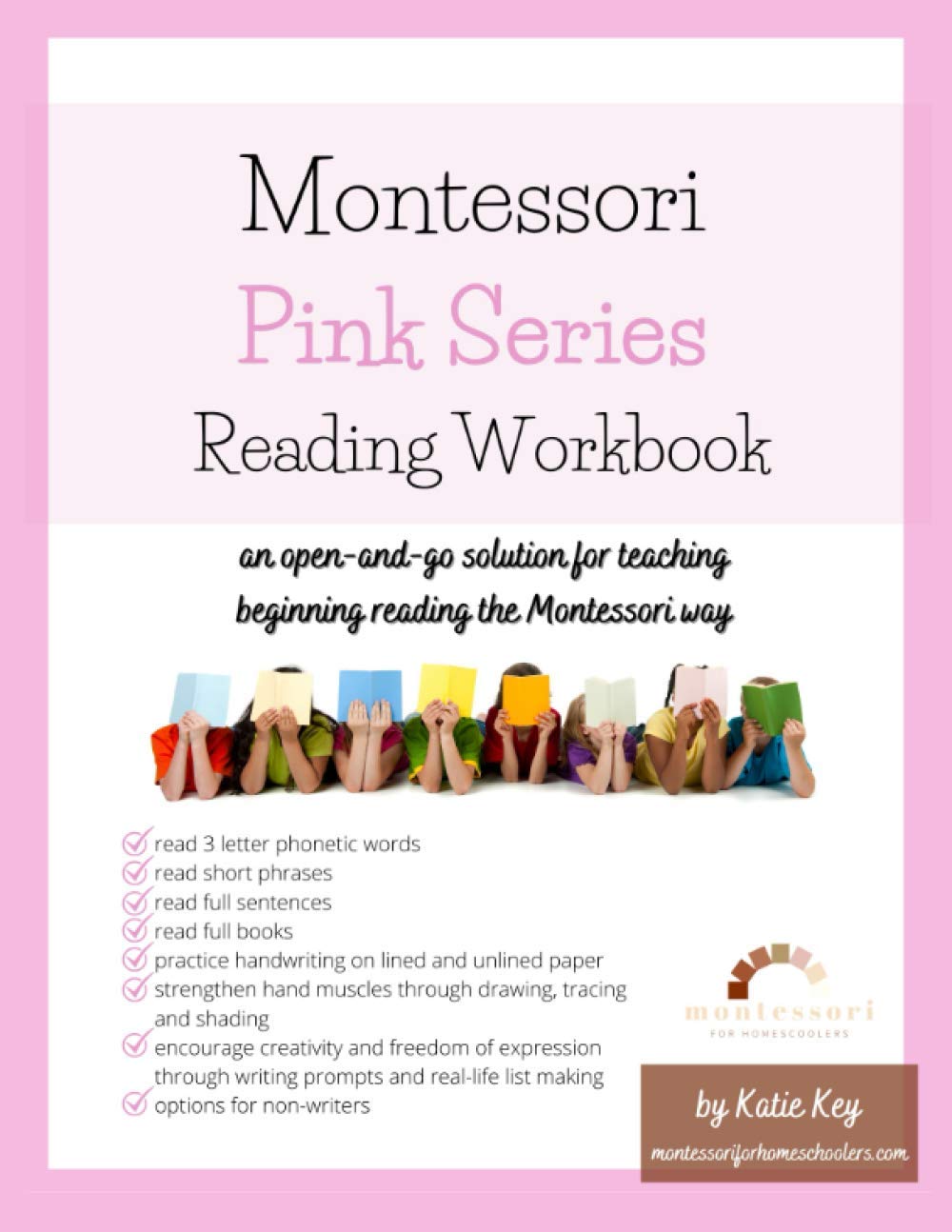 Montessori Pink Series Reading Workbook: An Open-and-Go Solution for ...