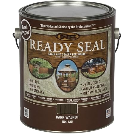 Ready Seal Goof Proof Semi-Transparent Burnt Hickory Oil-Based Wood ...
