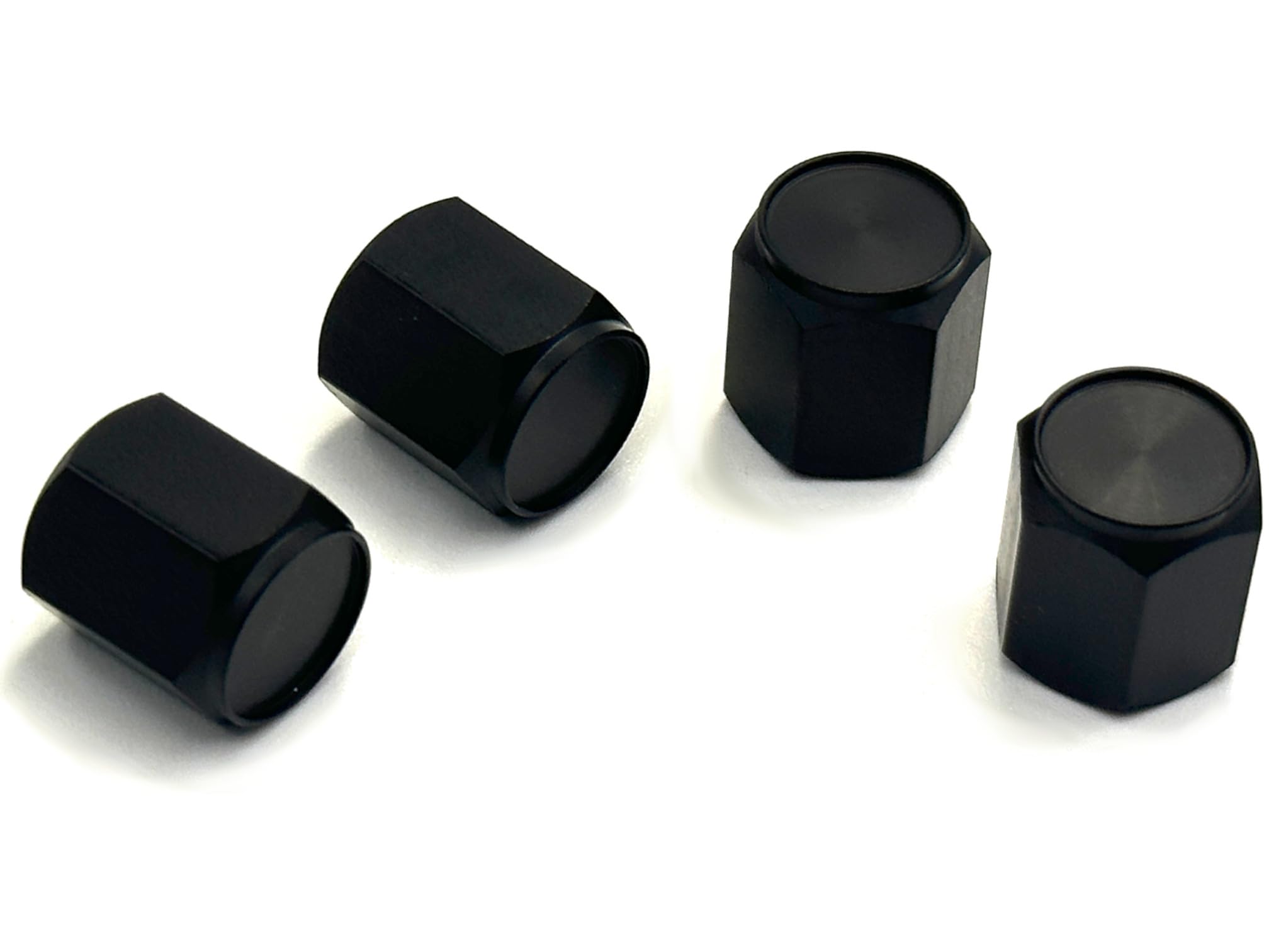 Amazon | 【COTRAX】アルミ エアバルブキャップ 4個set タイヤ ホイール 車 バイク 対応 汎用 ドレスアップ 軽量 台湾製 アルマイト カスタム 六角ショート型 (マット ...