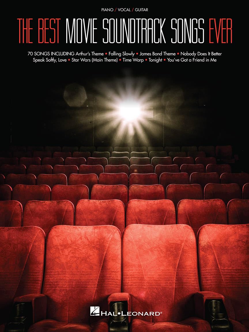 Amazon.com: The Best Movie Soundtrack Songs Ever - Piano/Vocal/Guitar ...