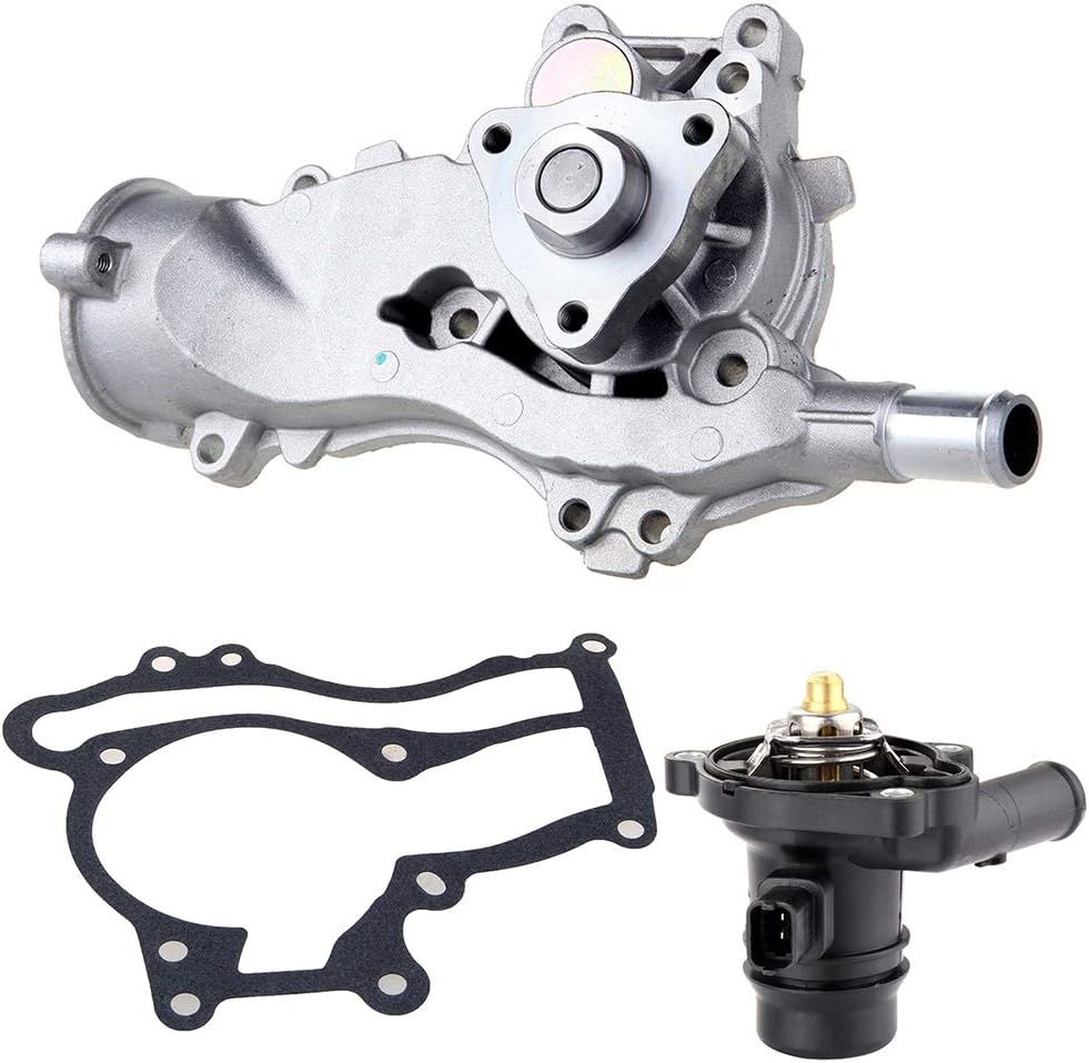 Amazon.com: ECCPP Water Pump Thermostat Housing Assembly Fit for ...