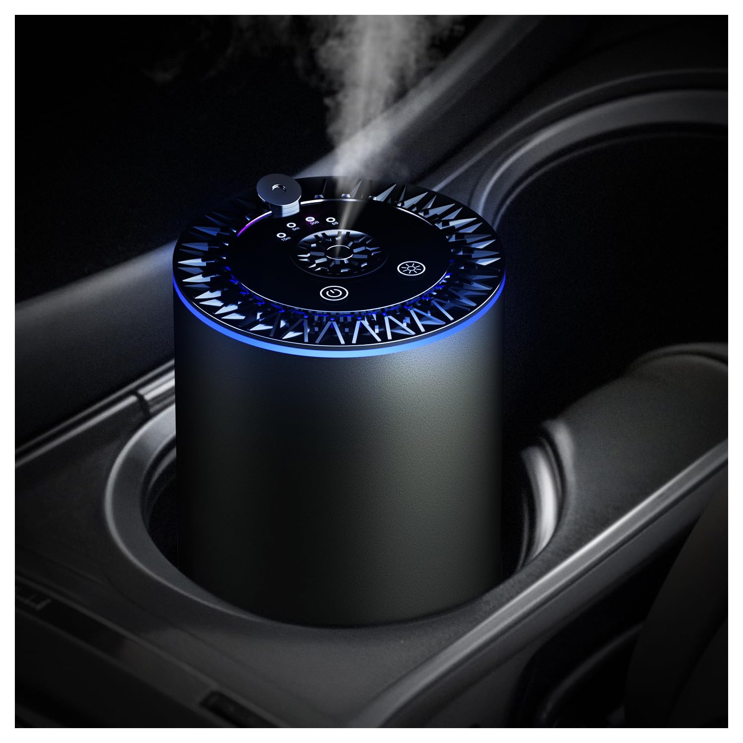 SALKING Smart Car Air Freshener, Waterless Ultrasonic Car Aroma ...