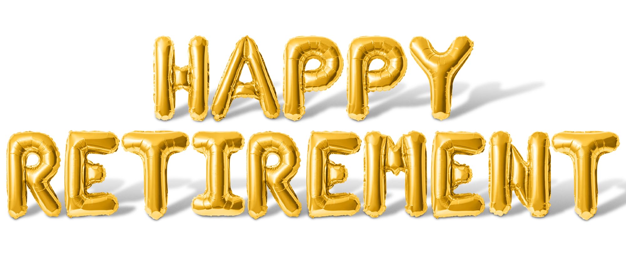 Amazon.com: Letter Balloons - HAPPY RETIREMENT 16" Inch Alphabet ...