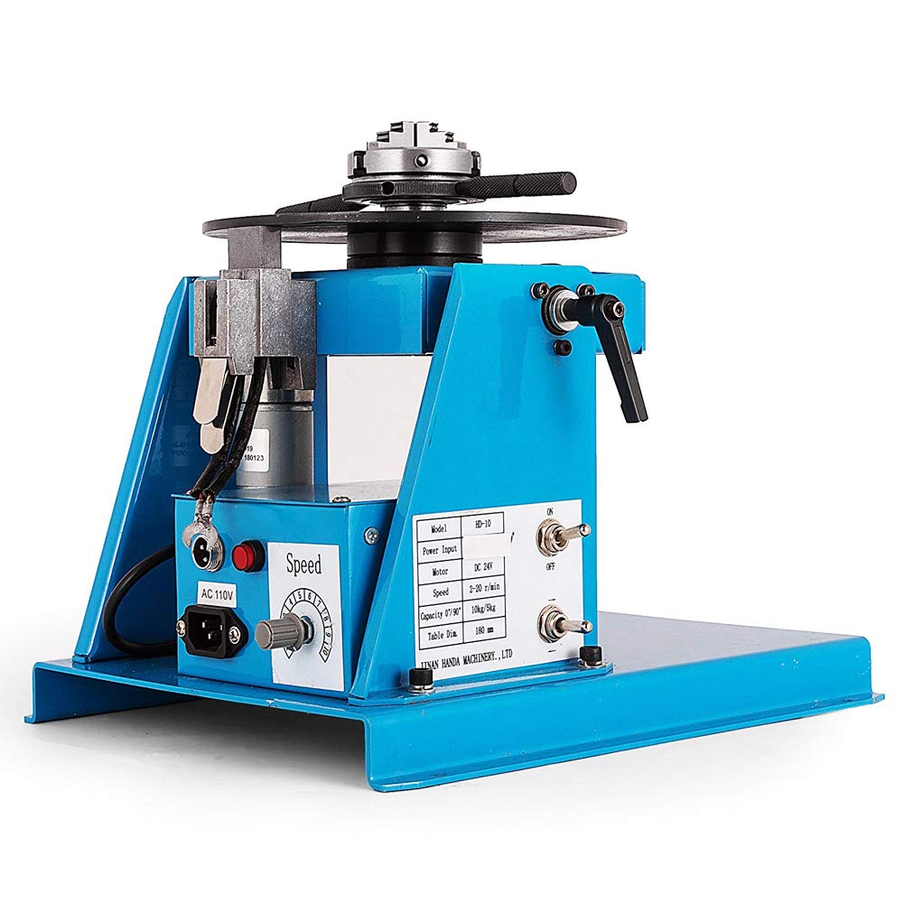 Rotary Welding Positioner Turntable Table Mini 0 90 10kg 110v ...