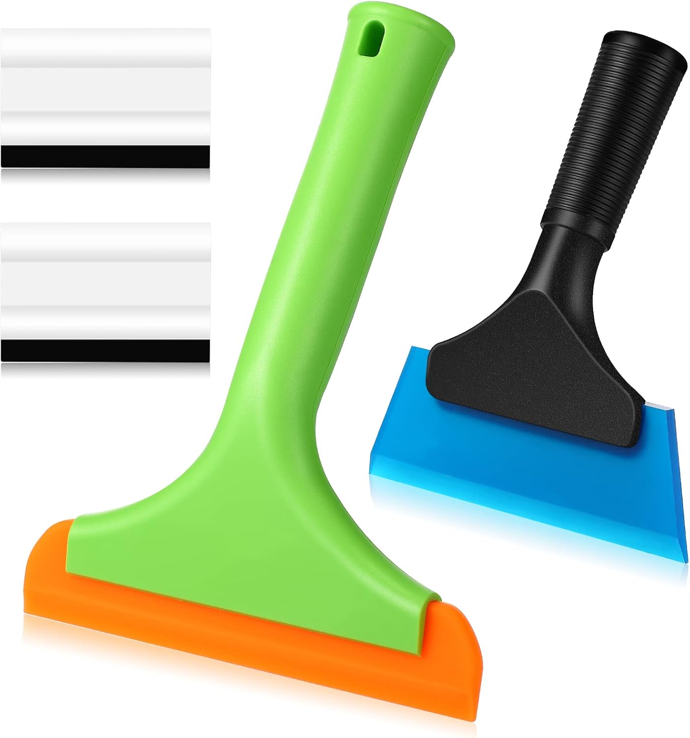 Amazon.com: 4 Pcs Windshield Cleaning Tool Small Silicone Squeegee for ...
