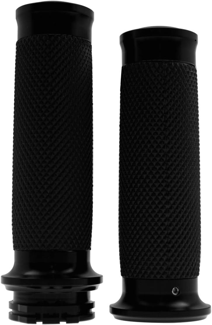 Amazon.com: HDBUBALUS 1" Handlebar Grips Hand Grips Fit for Harley ...