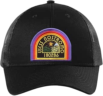 Future of Flight Alien Nostromo Embroidered Patch Trucker Cap Black at ...
