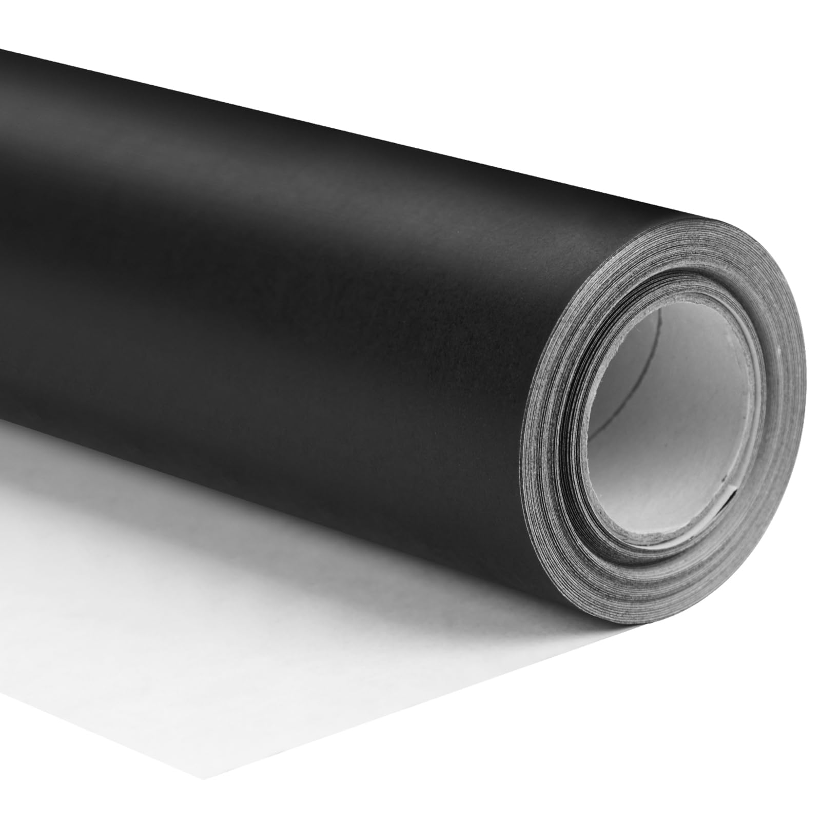 Amazon.com: HONEYGIFTS Black Wrapping Paper 2 Rolls, 17.5" x65.6 Feet ...