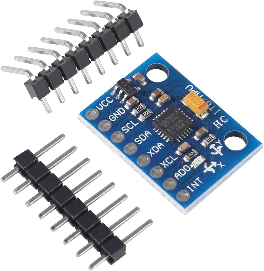 AOICRIE GY-521 MPU-6050 MPU6050 3 Axis Accelerometer Gyroscope Module 6 ...