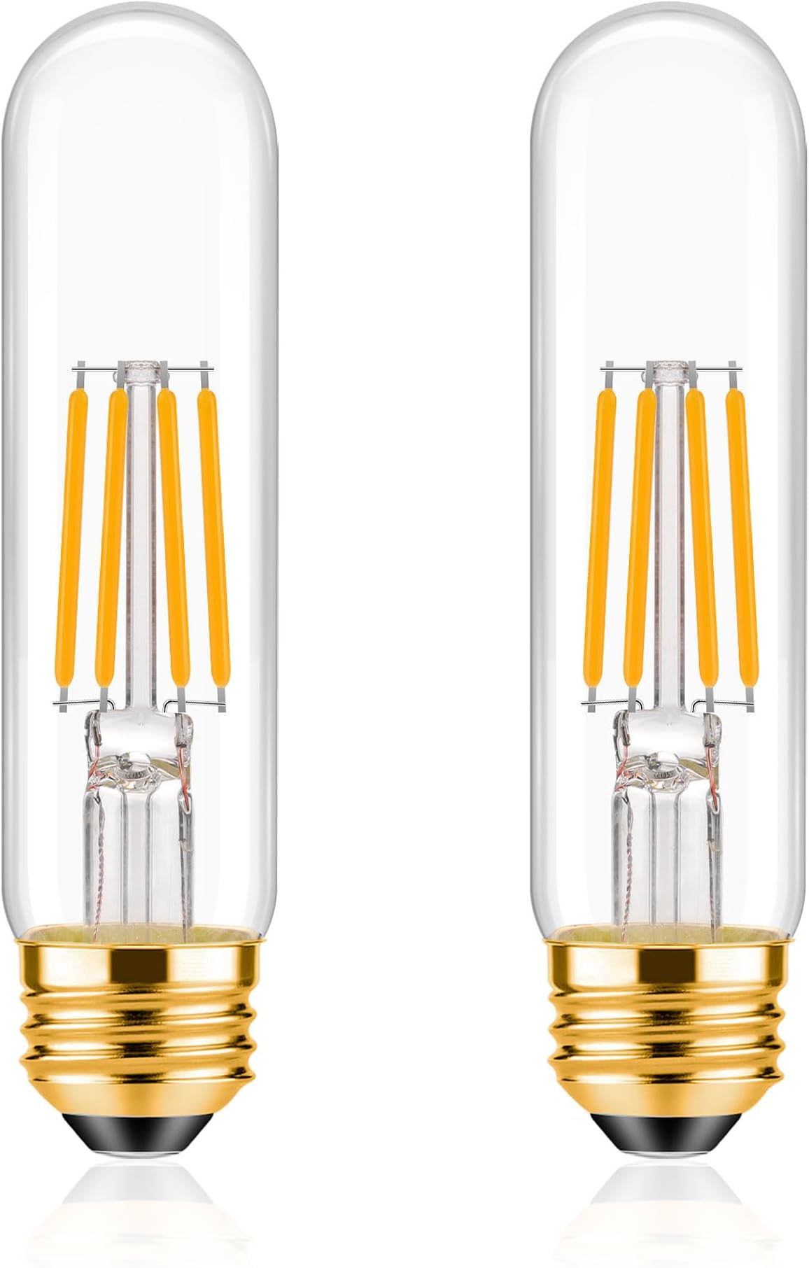 ToBeGreat T30 Light Bulbs 4 Watt Equivalent 40W Bulb E26 Tubular Bulbs ...
