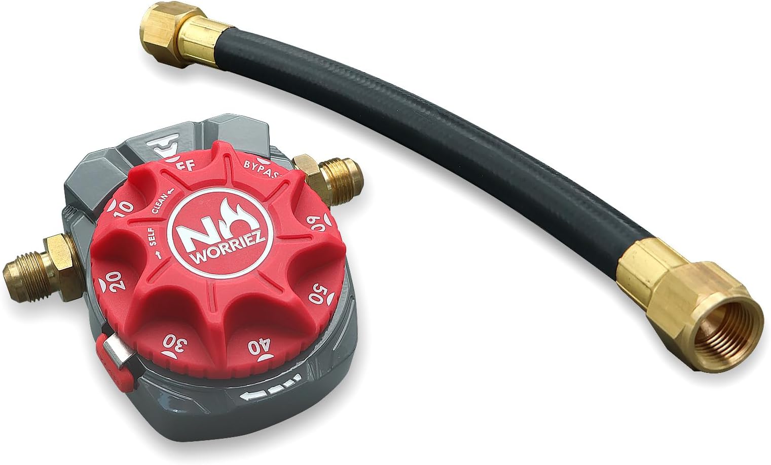 Amazon.com: NO WORRIEZ Bypass 80,000 BTU Safety Automatic Outdoor BBQ ...