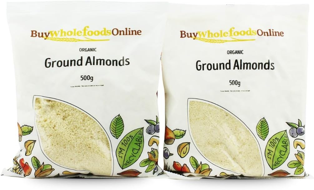 Organic Ground Almonds 1kg (BWFO) : Amazon.co.uk: Grocery