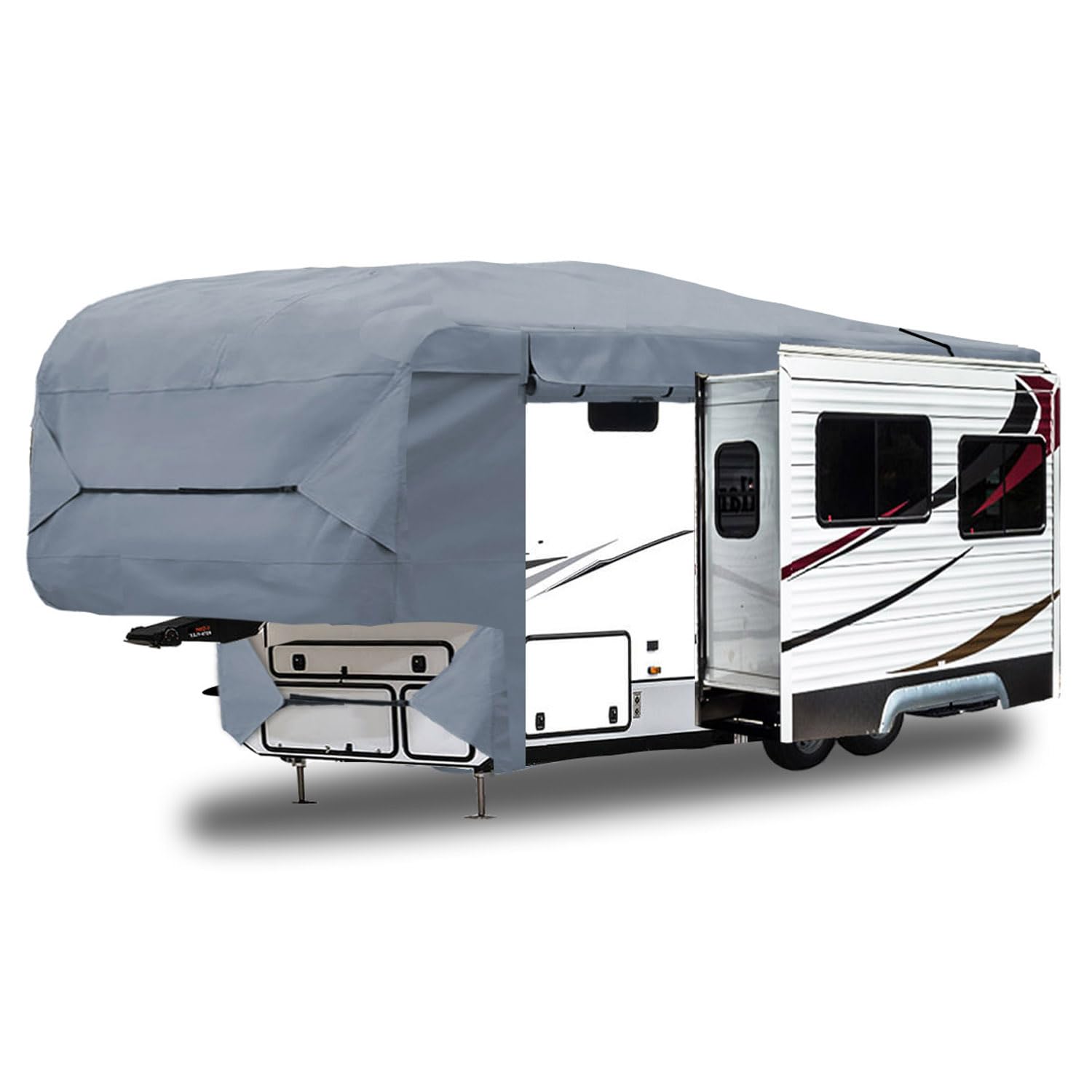 Amazon.com: GEARFLAG 5th Wheel Trailer Cover with Slide Out Zippered ...