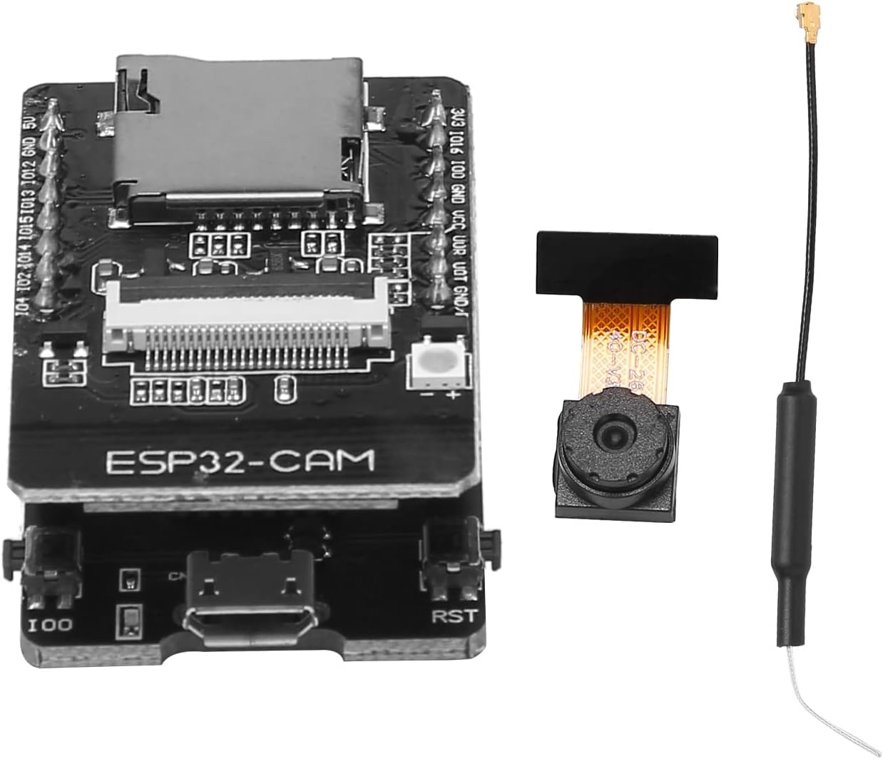 Roundsky Carte Wifi Bluetooth Esp32 Cam Mb Usb Vers Port Série Ch340g