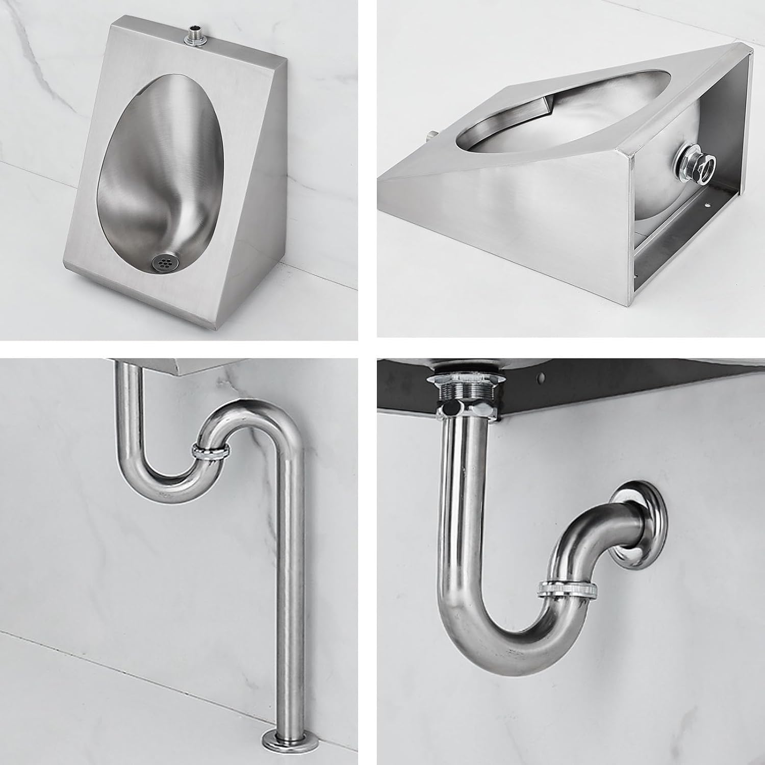 Urinals for Men Spill Proof, 304 Stainless Steel Philippines | Ubuy
