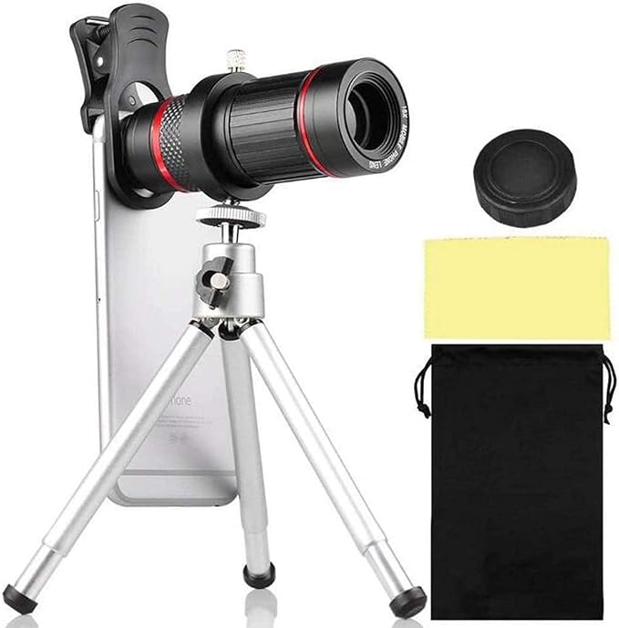 Monocular, HD Focusing Mobile Phone Telescope Head Mobile Phone ...