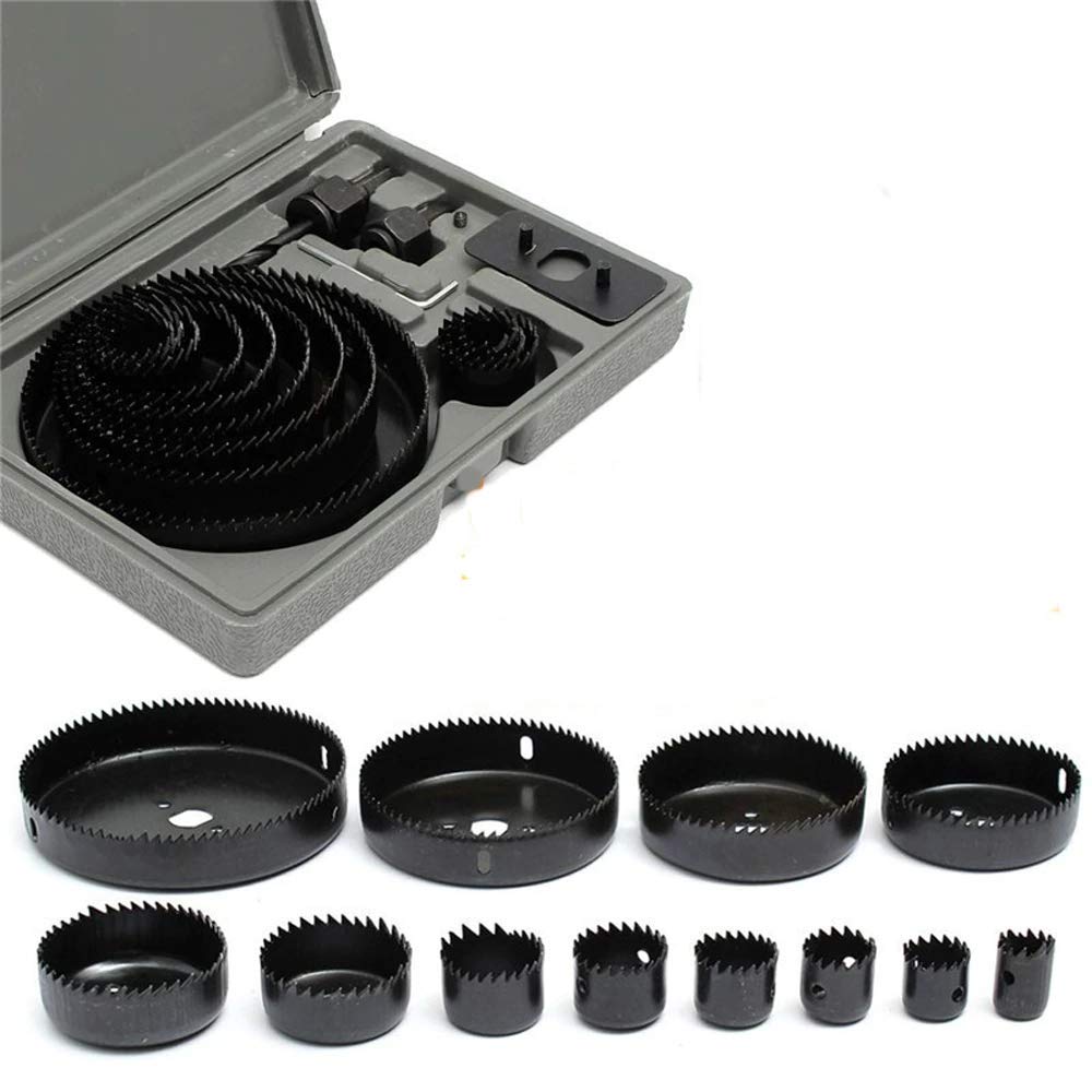Rangwell NX Hole Saw Metal Alloys Wood Hole Saw Cutting Set Drill Bit ...