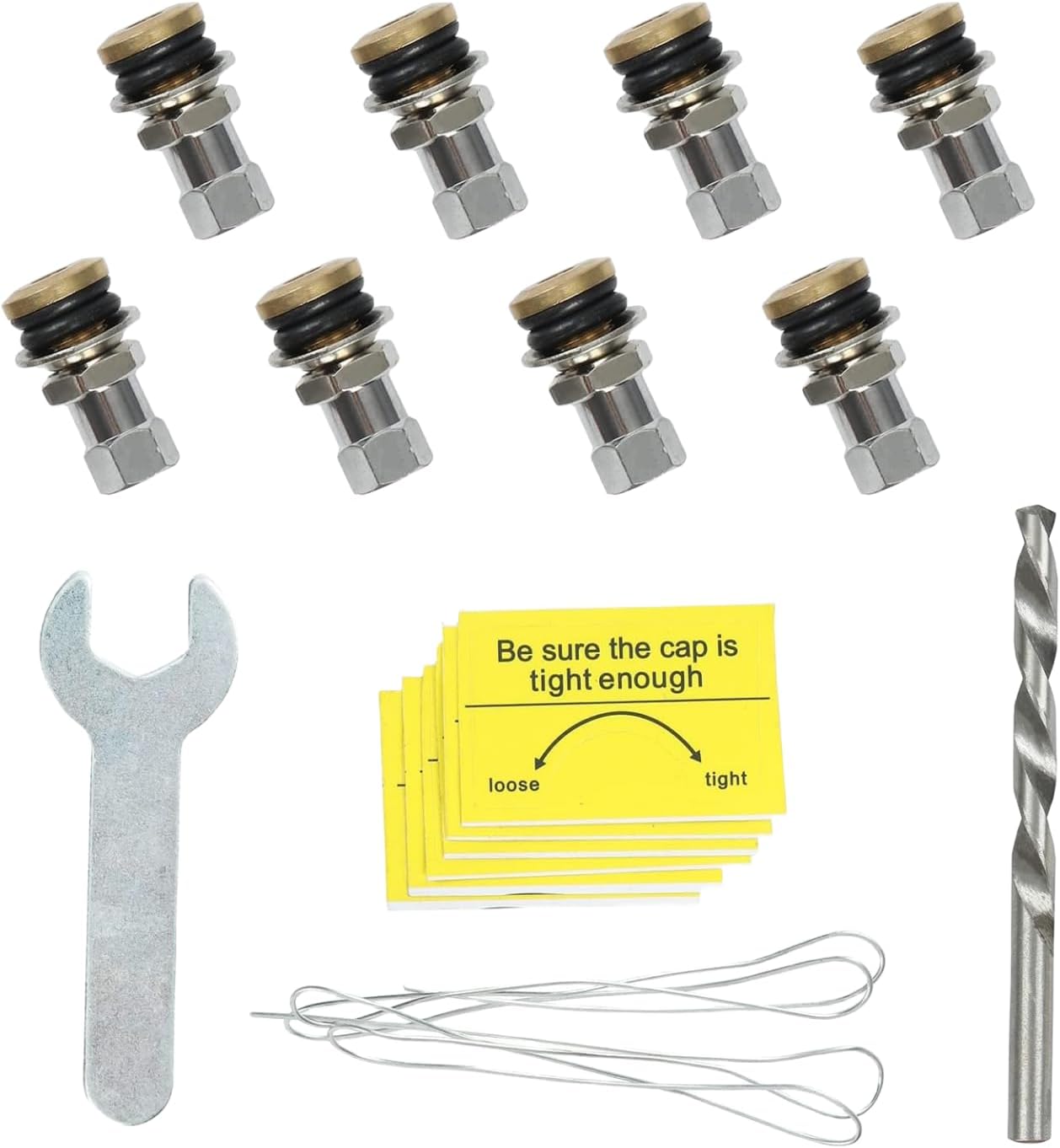 Amazon.com: Gas Can Water Jug Vent Caps Leak-Proof Universal Metal ...