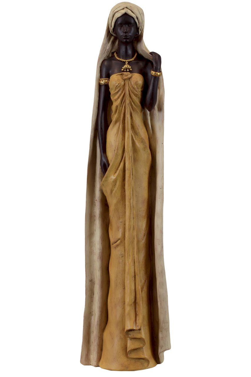 Urban Trends Resin Young Creole Lady Statue, Amber : Amazon.in: Home ...