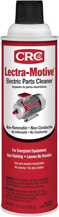 CRC 05018 Lectra-Motive Electric Parts Cleaner - 19 Wt Oz. : Amazon.ca ...