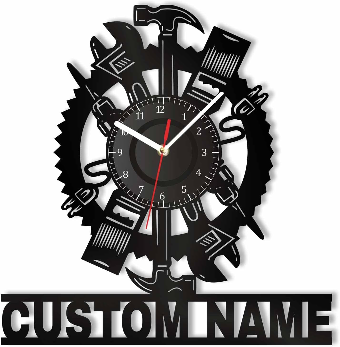 Amazon.com: AIFLM Personalized Metal Auto Repair Mechanic Tools Wall ...