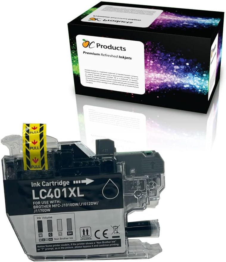 Amazon.com: OCProducts Compatible Ink Cartridge Replacement for Brother ...