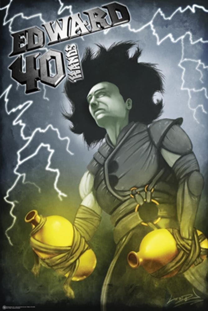 Amazon.com: Edward 40 Hands Poster 24 x 36in: Prints: Home & Kitchen