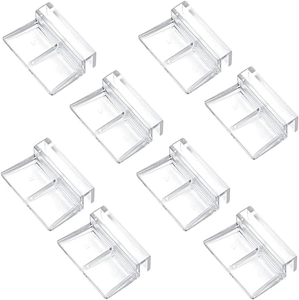 Keleily Aquarium Lid Clips 8mm Fish Tank Clips Aquarium Cover Bracket ...