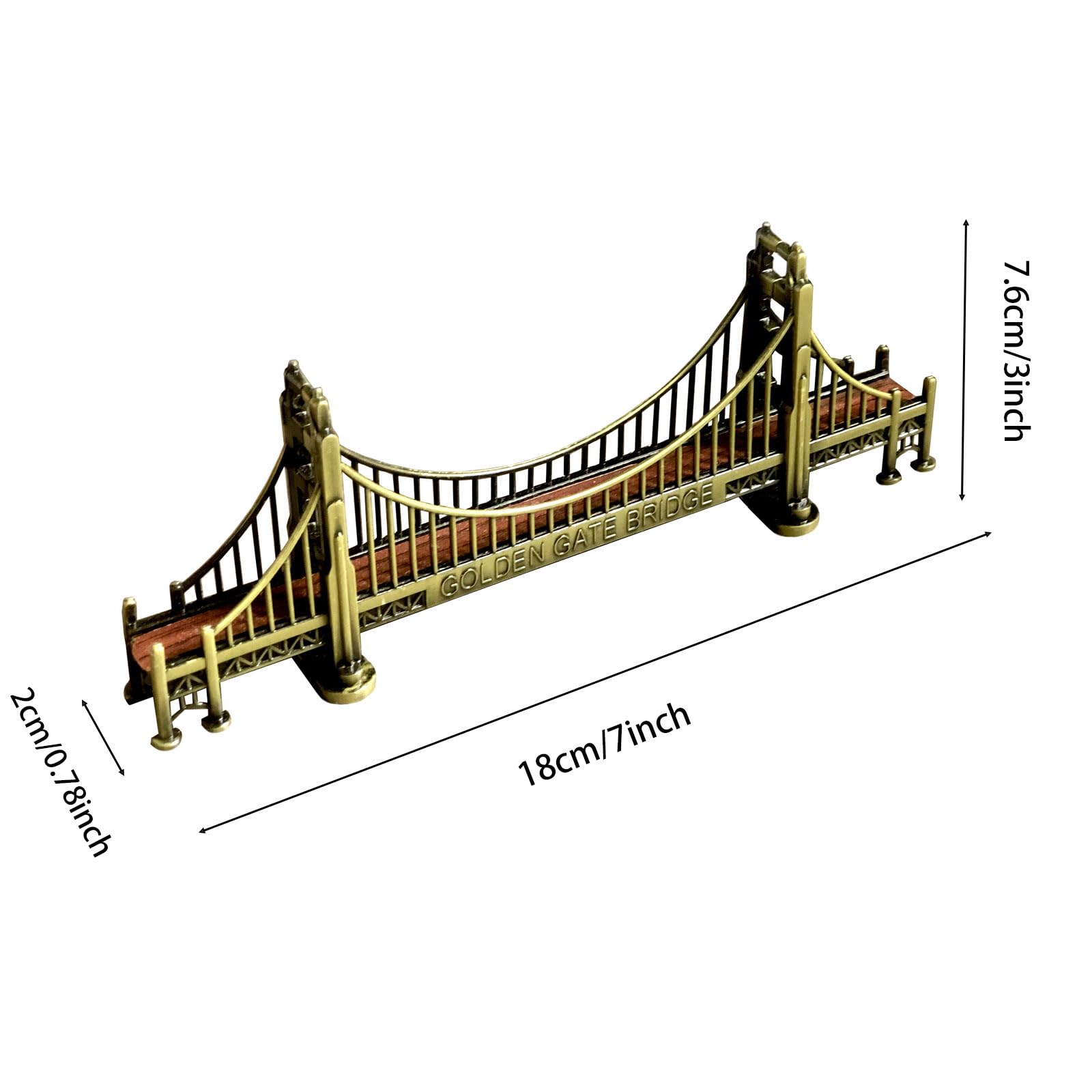 Golden Gate Bridge Size