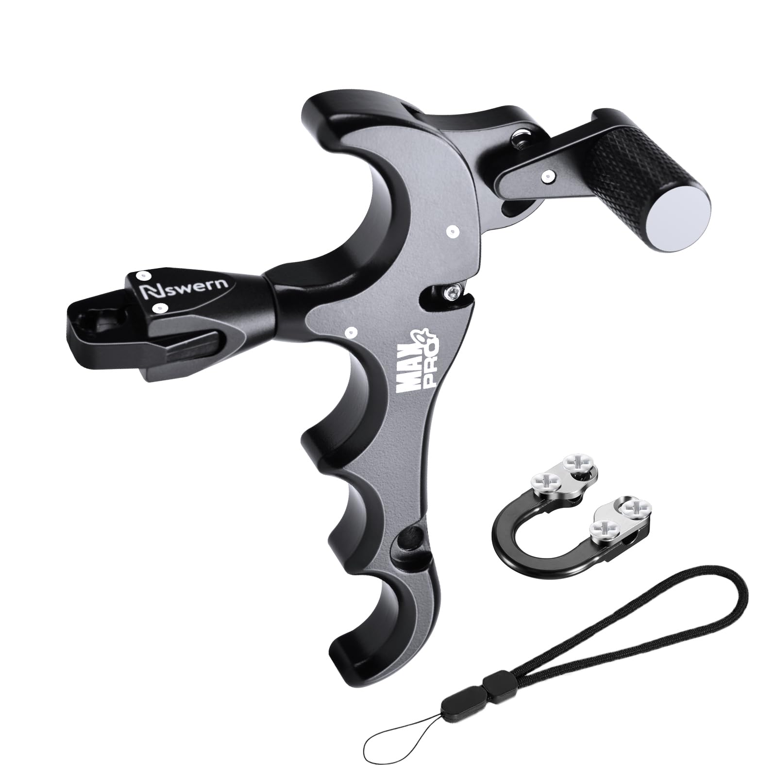 Snapklik.com : Bow Release Thumb Archery 4 Finger Release-Bow Trigger ...