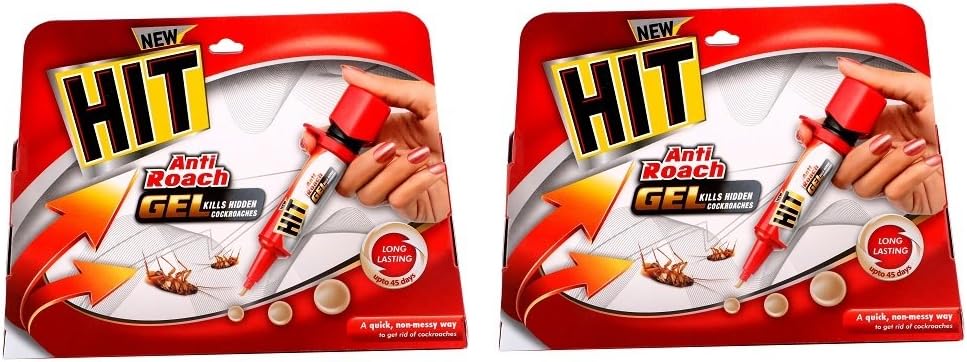 HIT Anti Roach Gel - Cockroach Killer (20g) | Kitchen Safe | Odourless ...