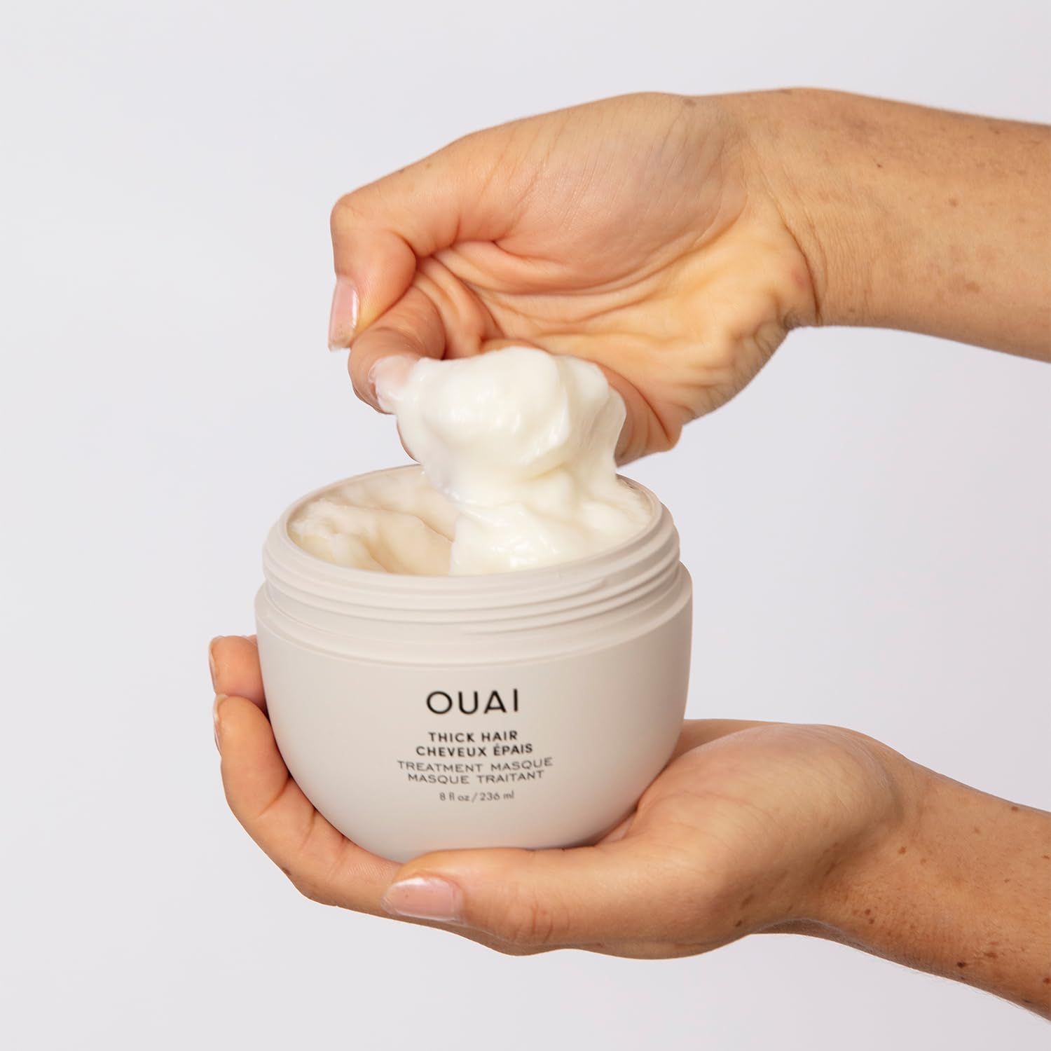 Snapklik.com : OUAI Thick Hair Mask - Hair Treatment Masque