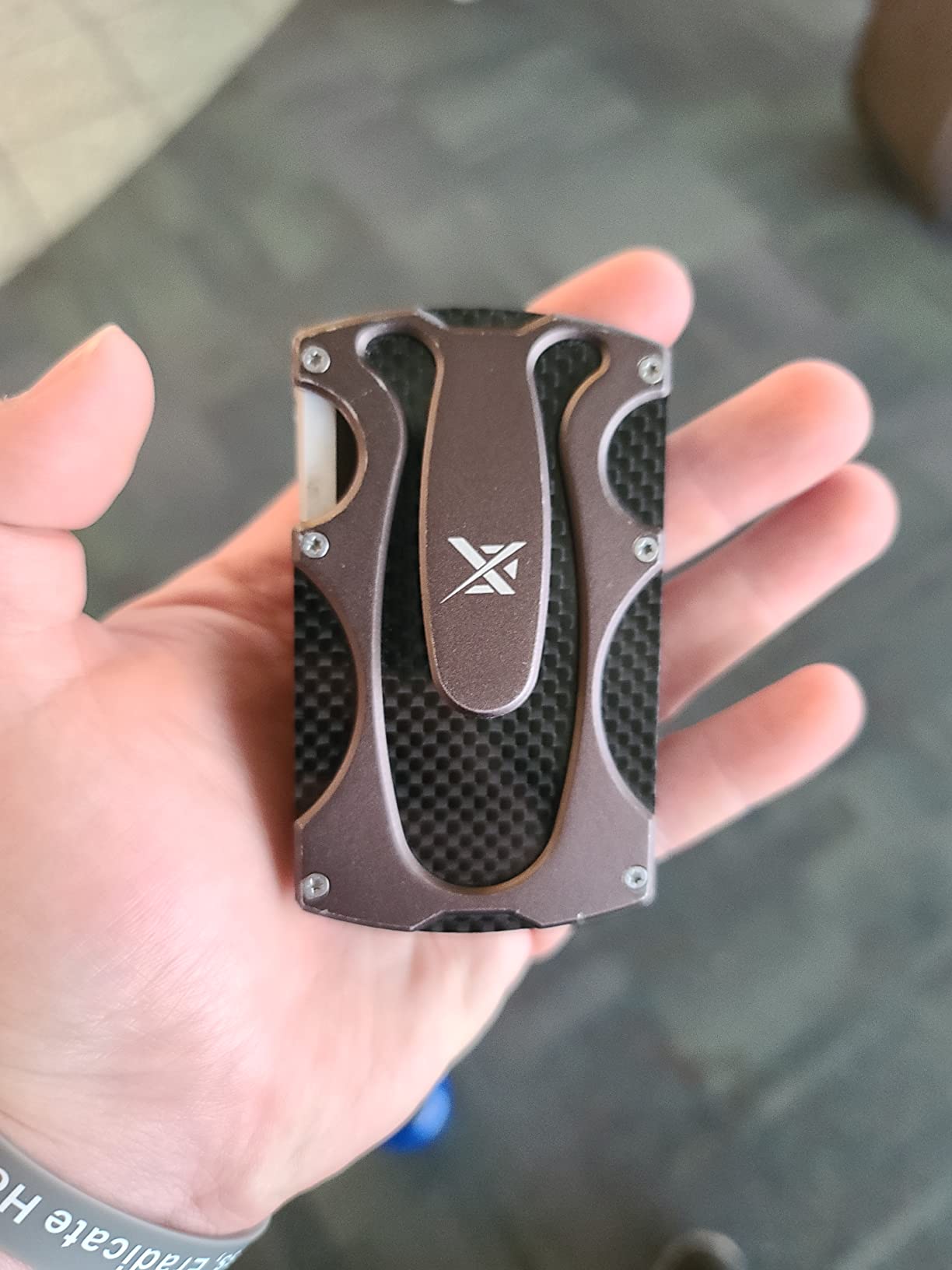 $6/mo - Finance Extremus Tactical Wallet, Carbon Fiber Money Clip, RFID ...