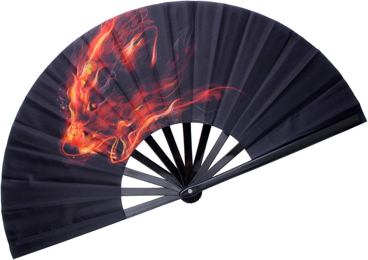 Amazon.com: HONSHEN Decorative Folding Fans Folding Fan Chinese ...